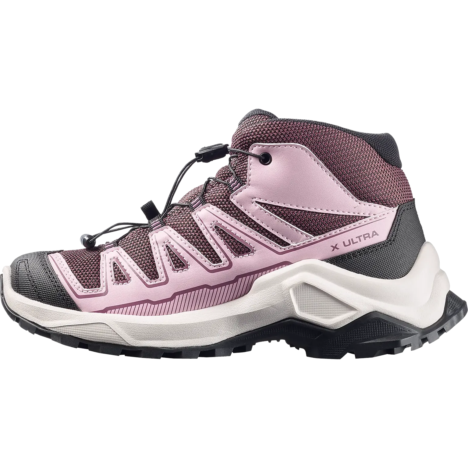 X Ultra Mid GTX Junior børnestøvle - Huckleberry-Dawn Pink-Concord