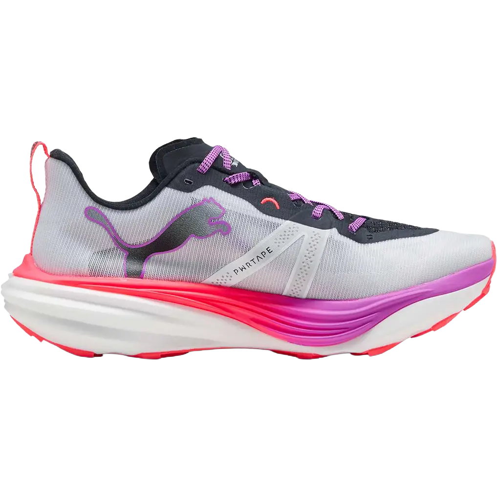 Deviate Nitro Elite Trail Herrar - PUMA White/Glowing Red/Pure Ma