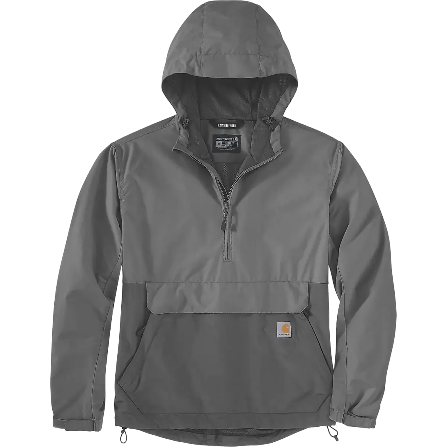 Lightweight Packable Anorak Men - Steel/Gravel-EA7