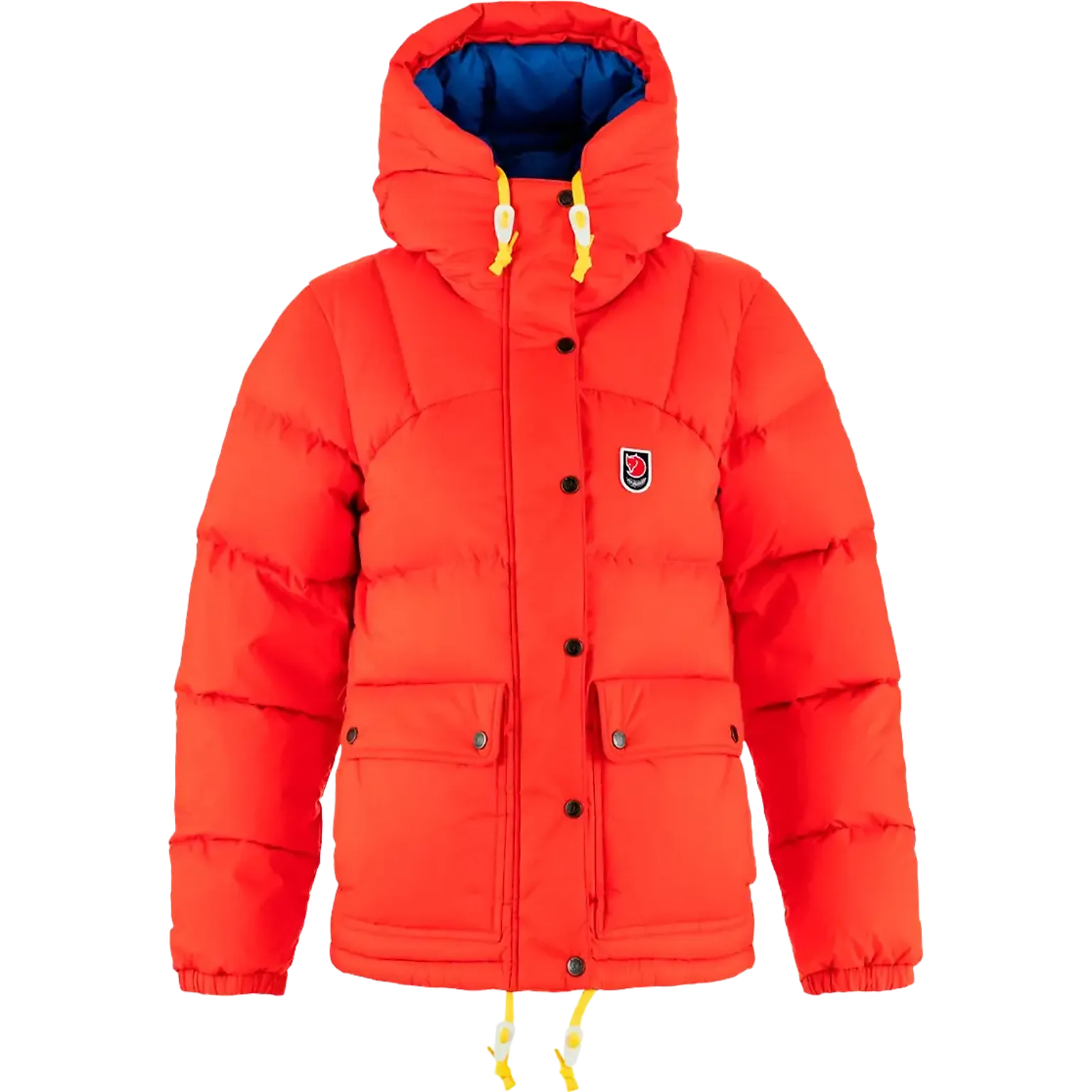 Expedition Down Lite Jacket Women vinterjacka - Flame Orange-UN Blue ...