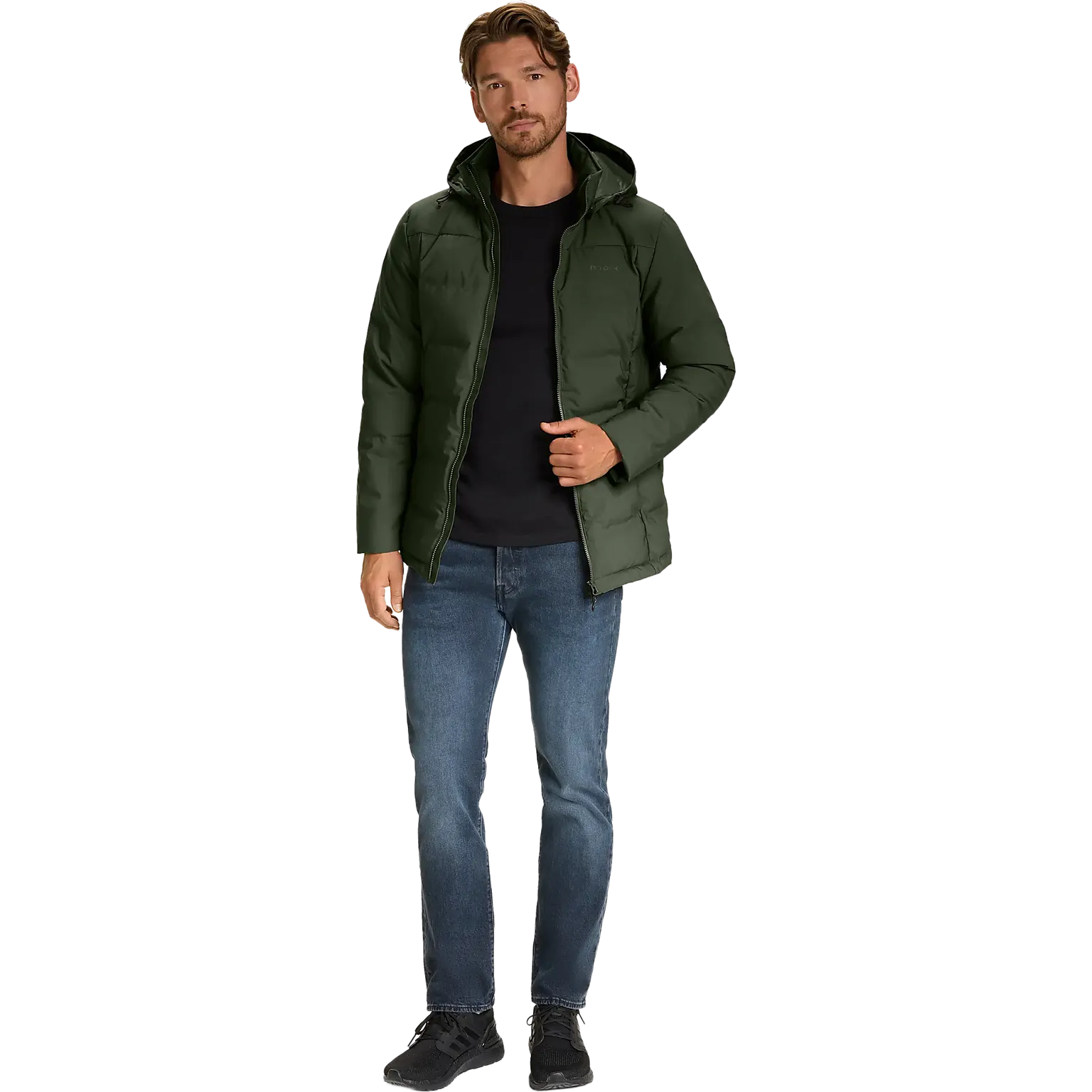 Akkarvik Down Jacket Men vinterjacka - Kombu Green