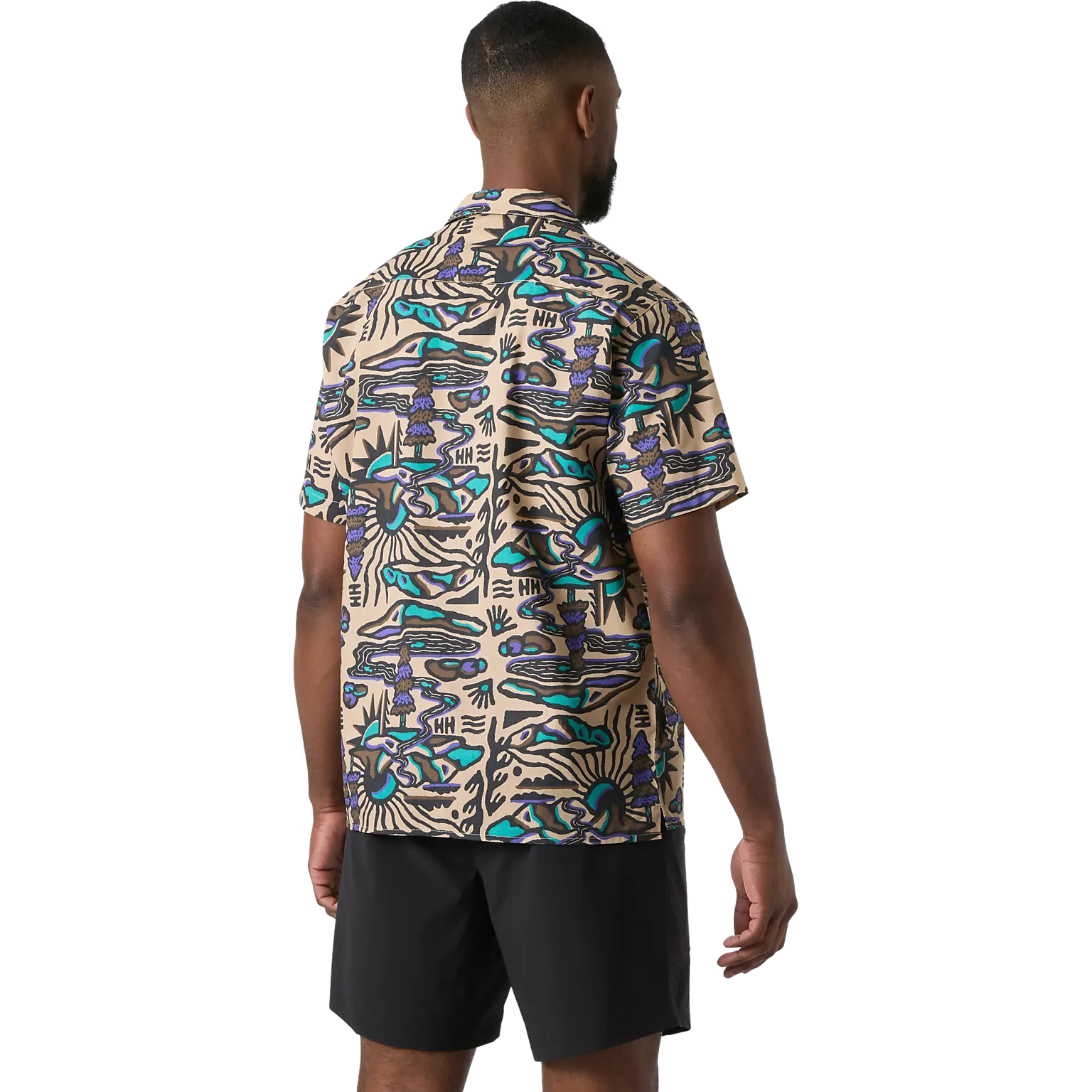 Holmen SS Shirt Men - HH Khaki Rayco