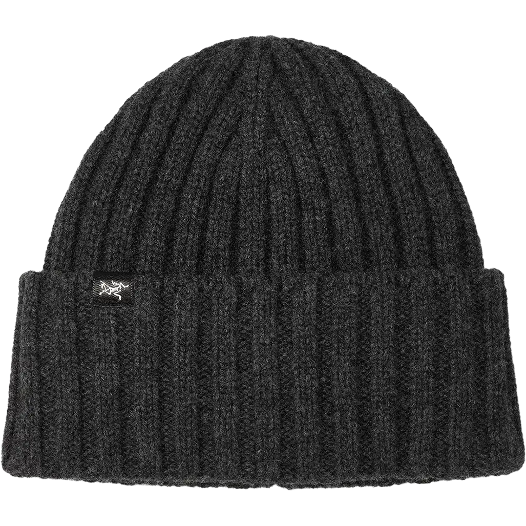 Chunky Ribbed Toque - Black Heather
