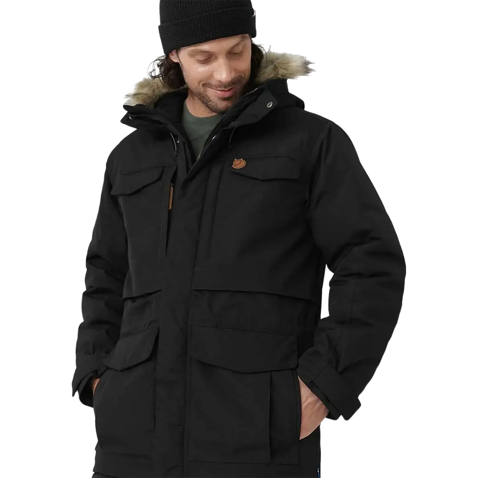 Nuuk Parka Men vinterjakke - Deep Forest-662