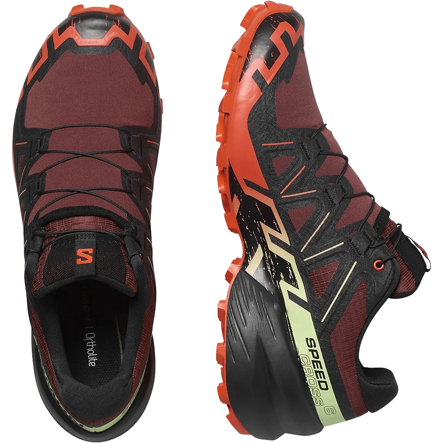 Speedcross 6 Men herresko - Rum Raisin/Cherry Tomato/Cogna