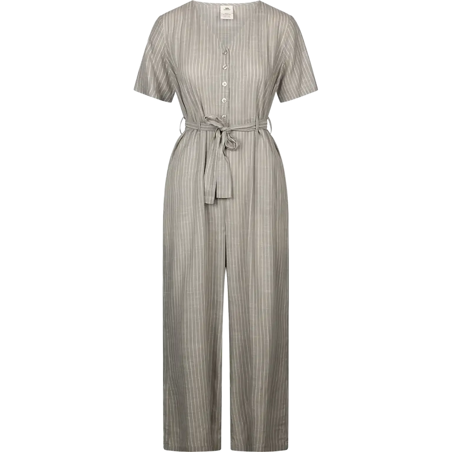 Ariya Pantsuit Women - Sage Mist Stripe