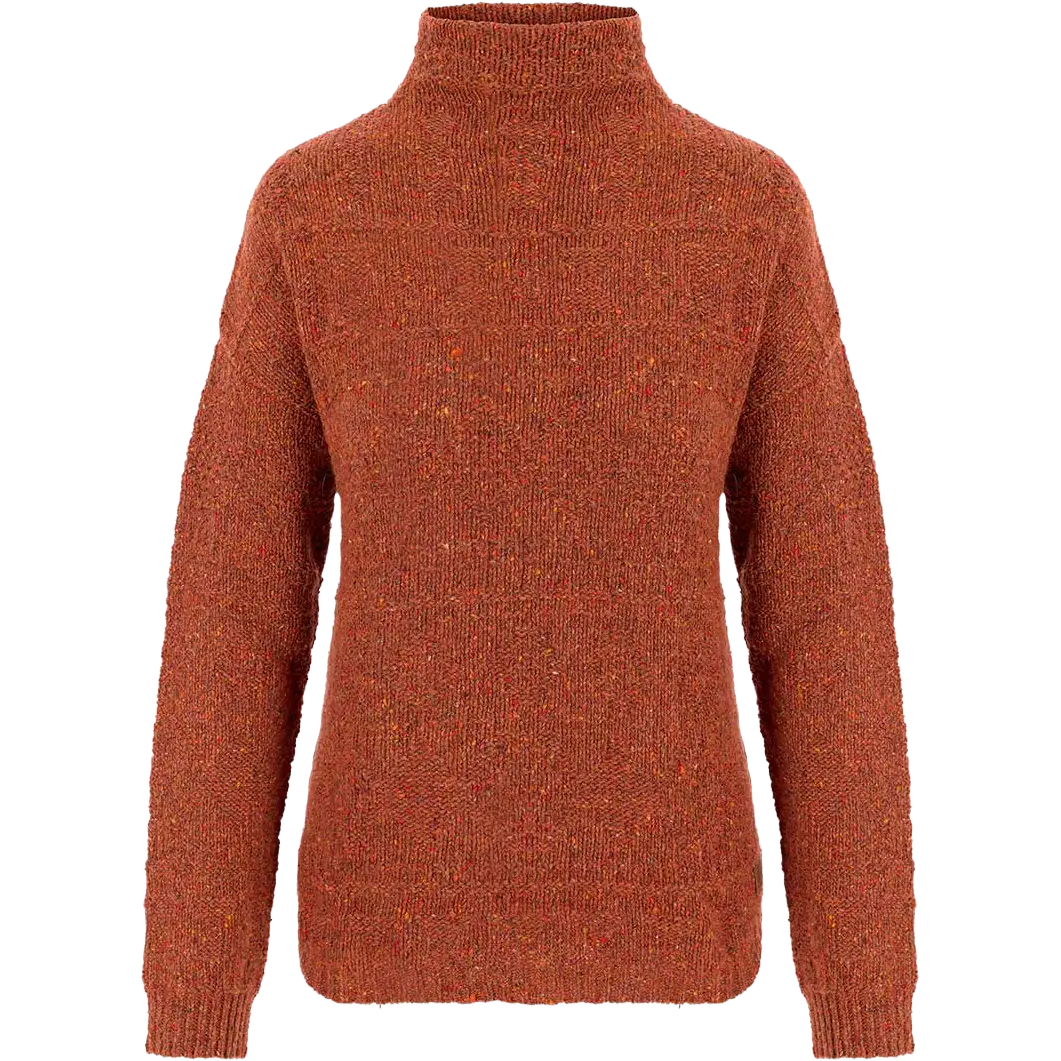 Yuden Pullover Sweater damesweater - Rust-444