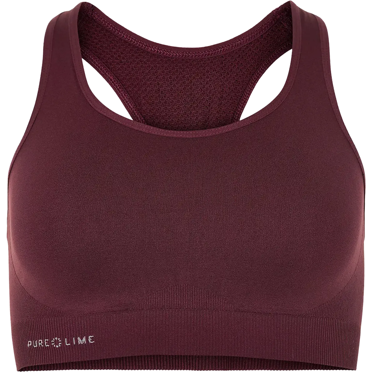 Seamless Bra Top - Tawny Port-6220