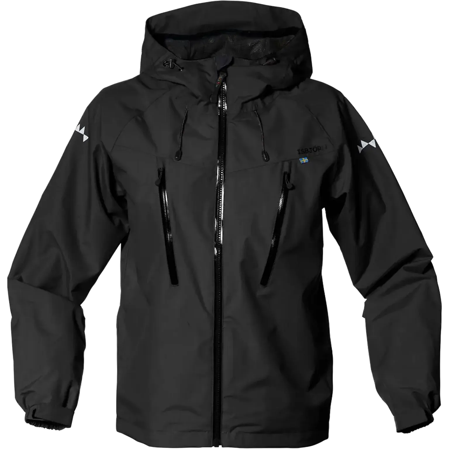 Monsune Hard Shell Jacket Teens regnjakke - Black