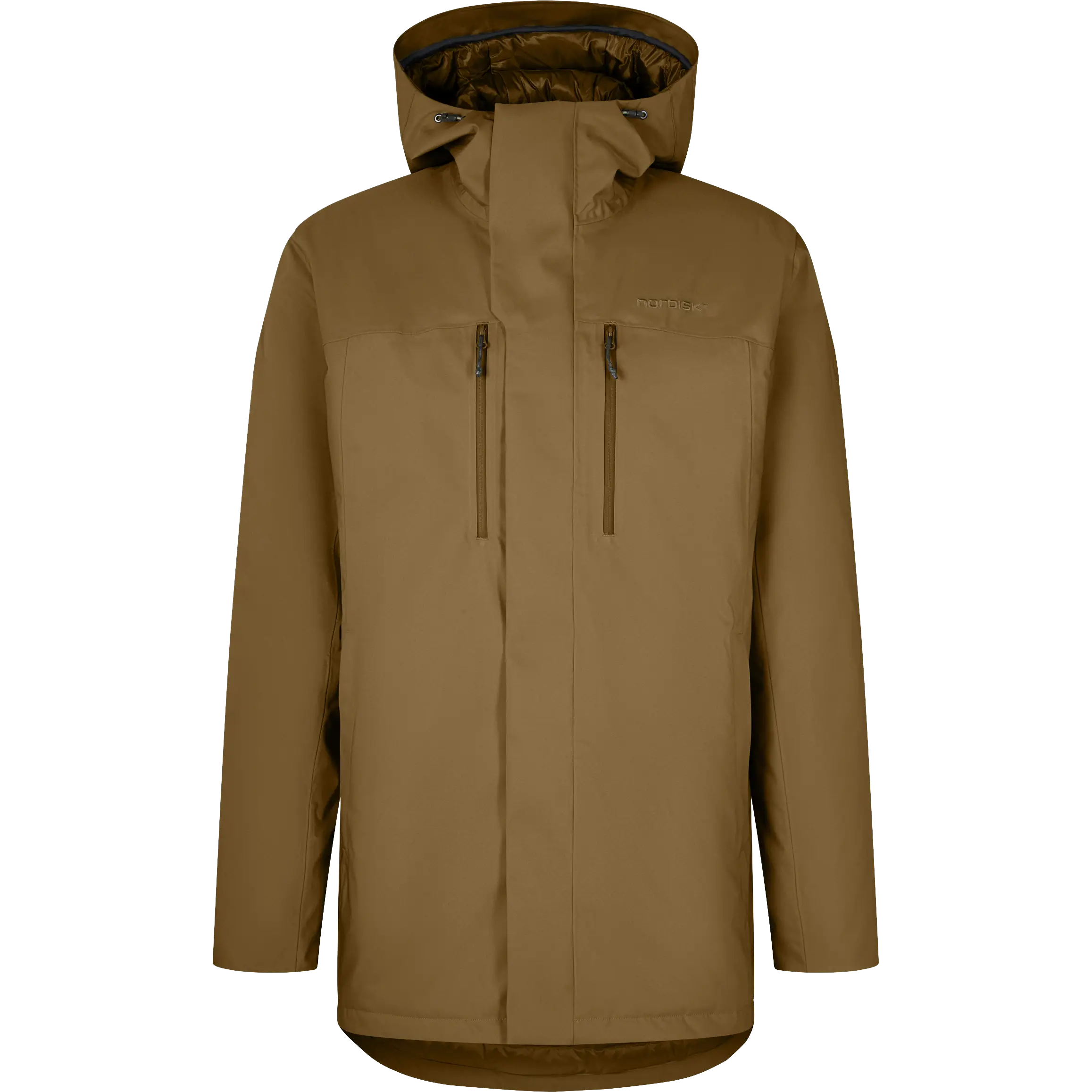 Lauge Down Jacket Men - Dull Gold Brown