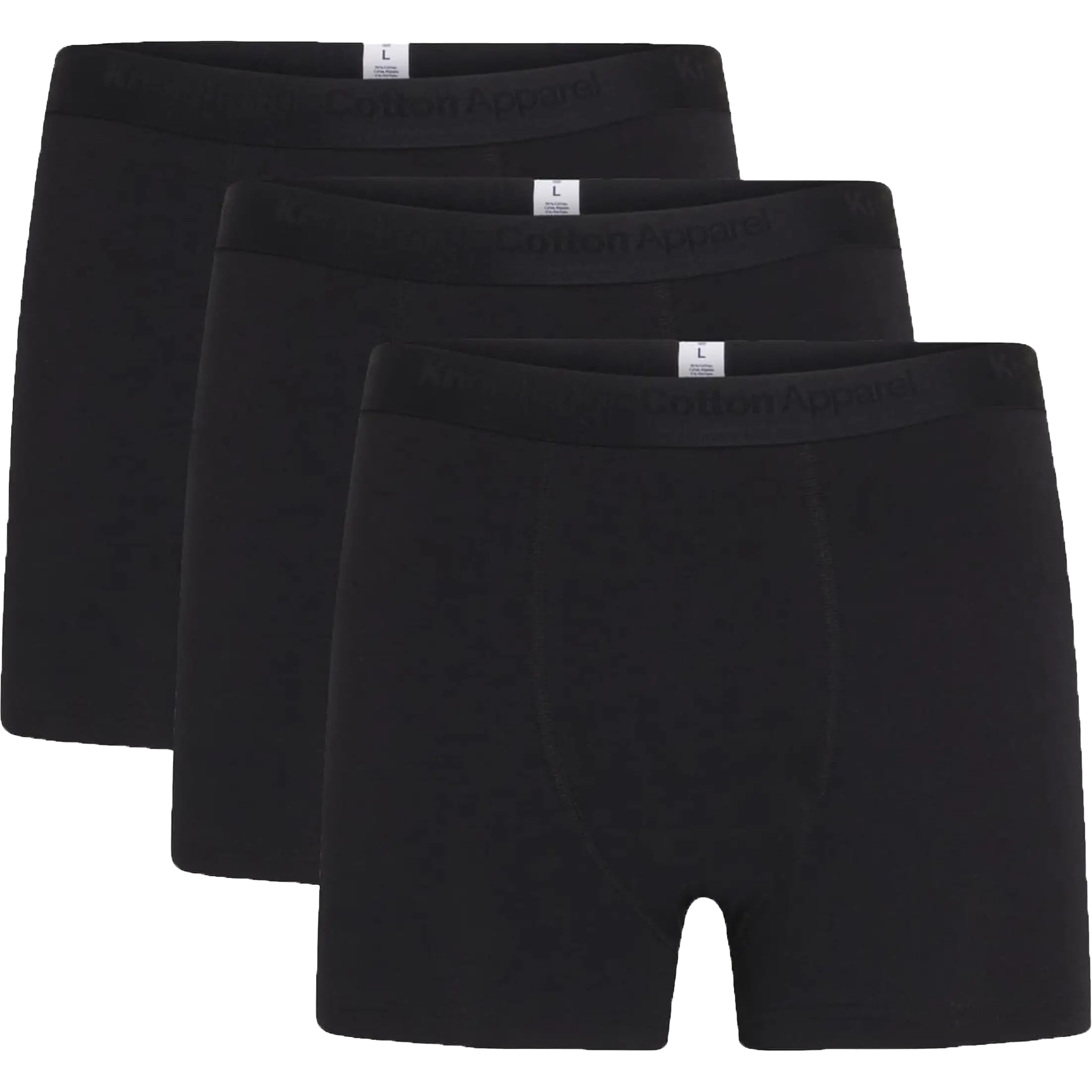 3 Pack Boxer Briefs Men - Black Jet