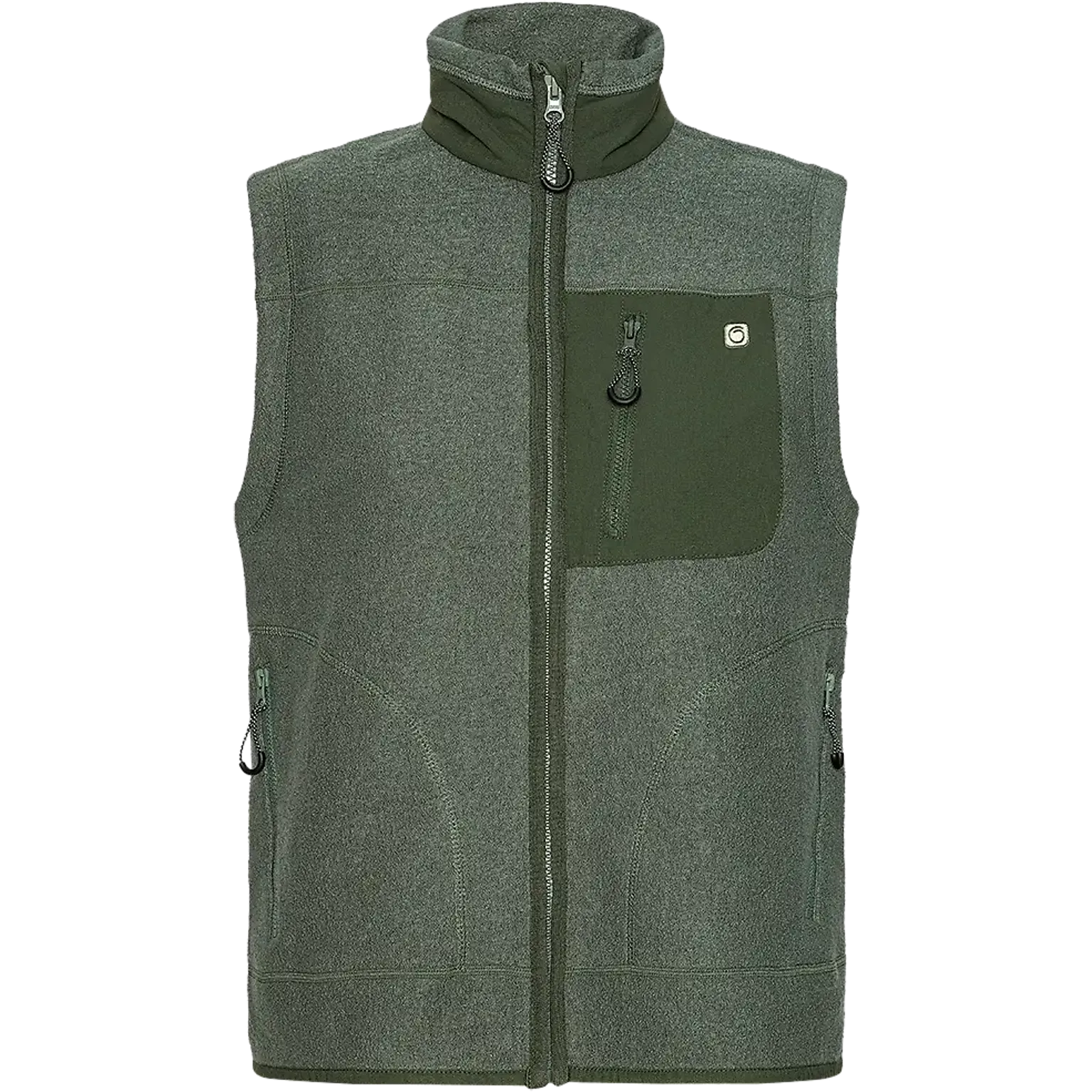 Slogen Wool Vest Women damevest - Lark Green-827