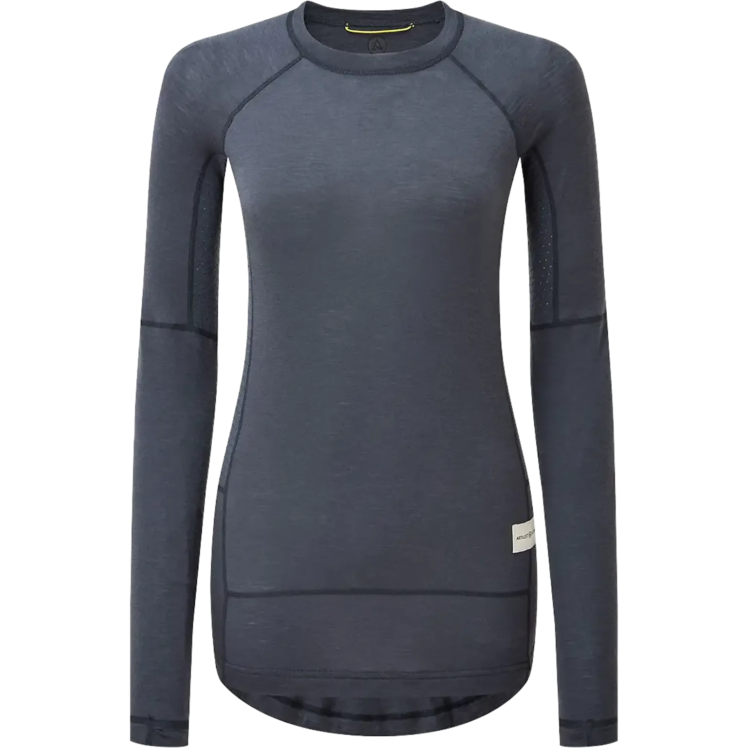 Boulder 125 Crew LS Women uldundertrøje - Dusk Blue