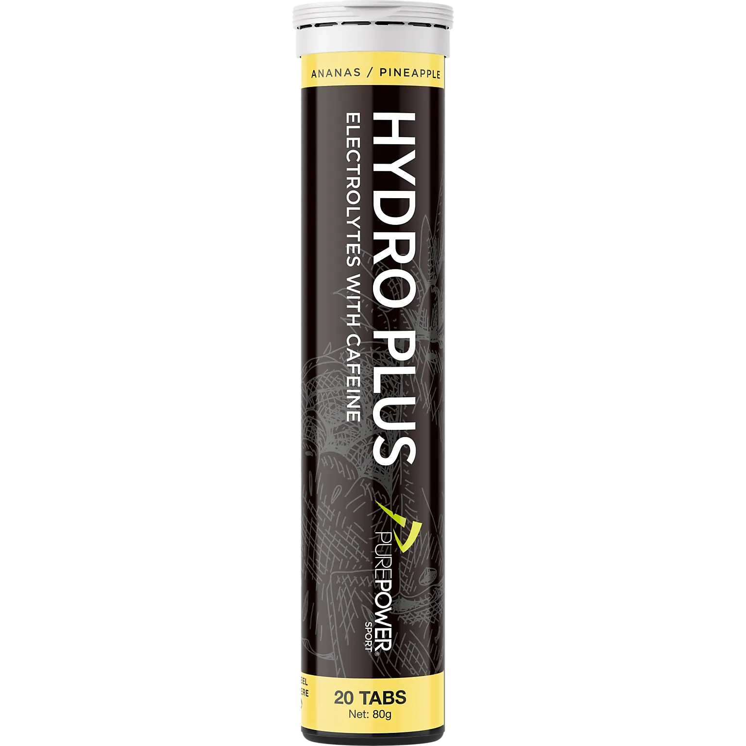 Hydro Plus Ananas brusetabletter 20 stk.
