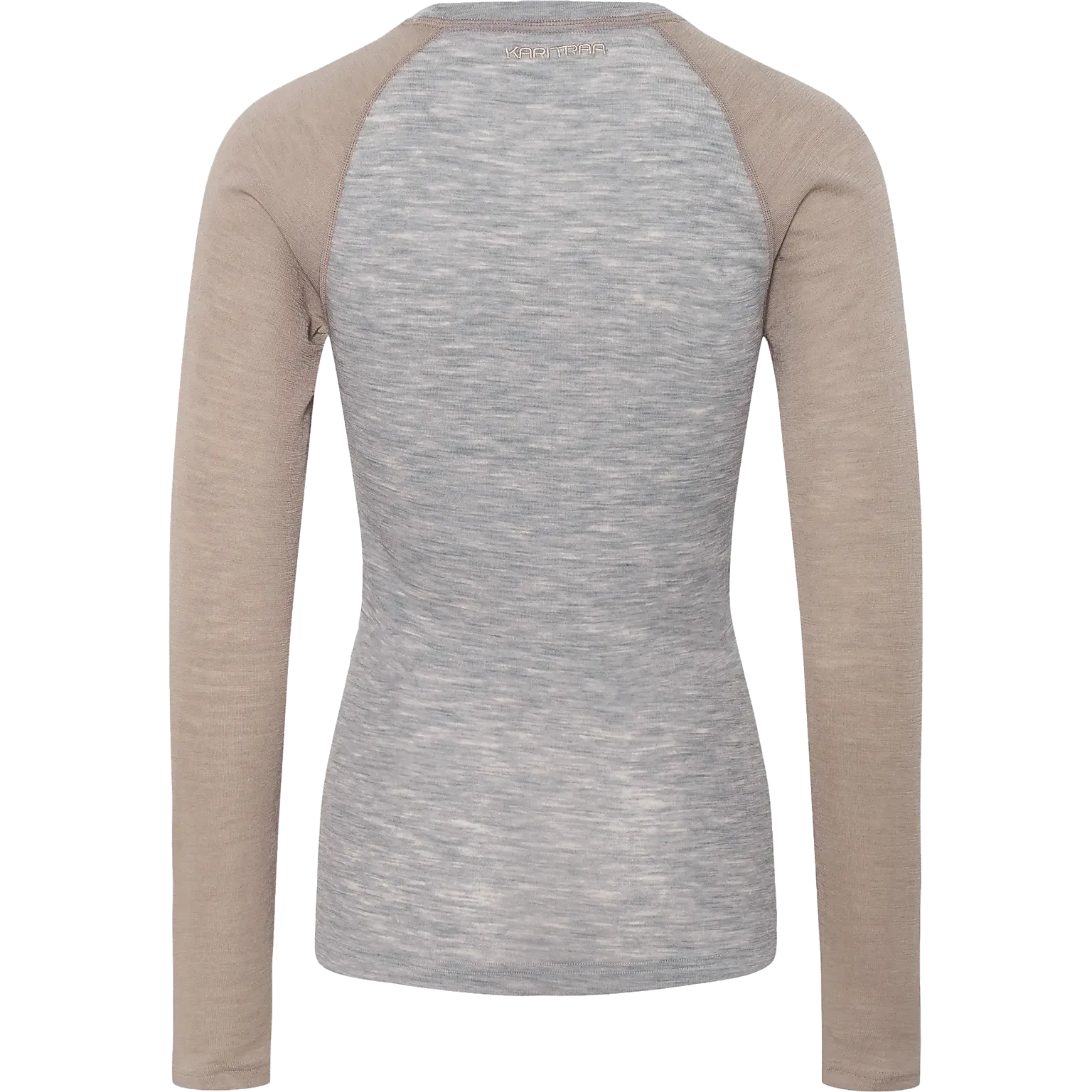 Kaia 100% Merino Wool Set Women - Light Grey Melange