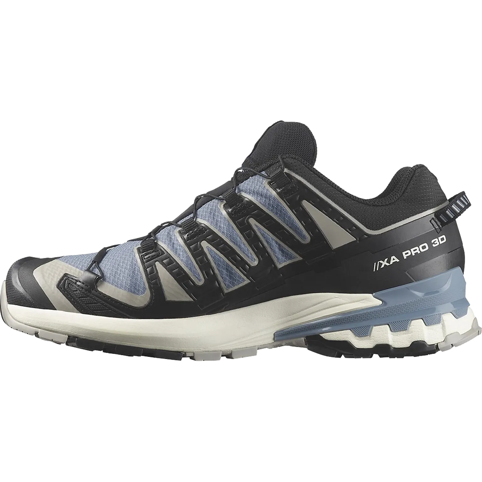 XA Pro 3D V9 GTX Men herresko - Flint Stone/Black/Ghost Gray-L