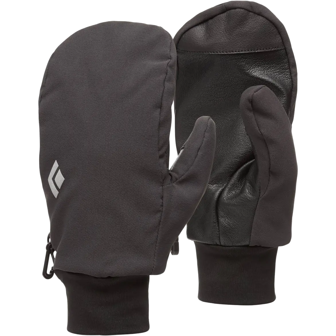 Midweight Softshell Mitts vantar - Smoke