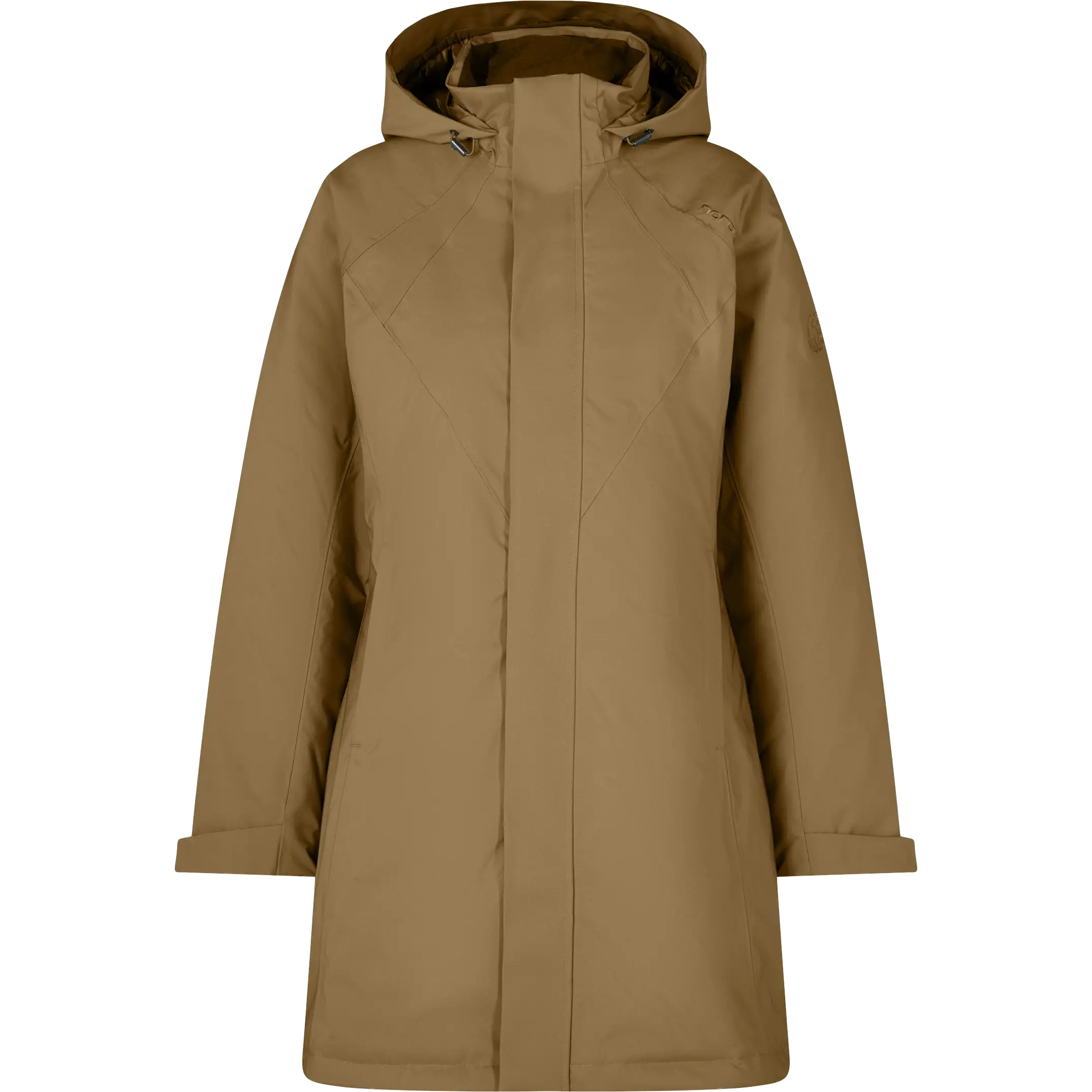 Vigdis Down Coat Women - Dull Gold Brown