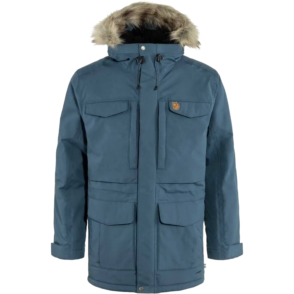 Nuuk Parka Men vinterjacka - Mountain Blue-570