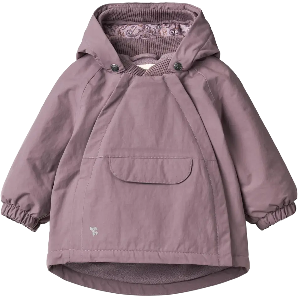 Jacket Sascha Tech Kids børnejakke - Dry Lilac-1134