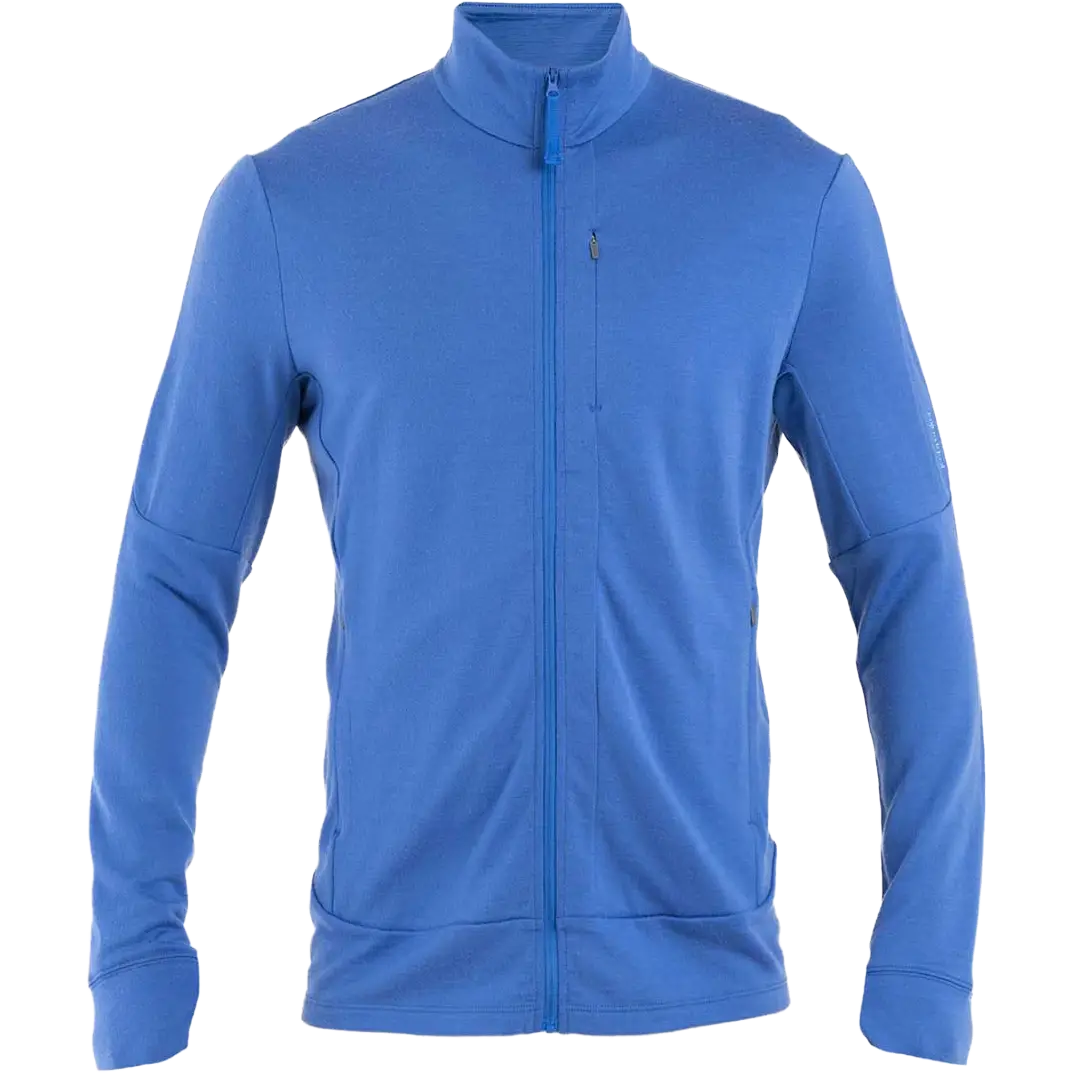 Quantum IV LS Zip Men uldtrøje - Brilliant-01U