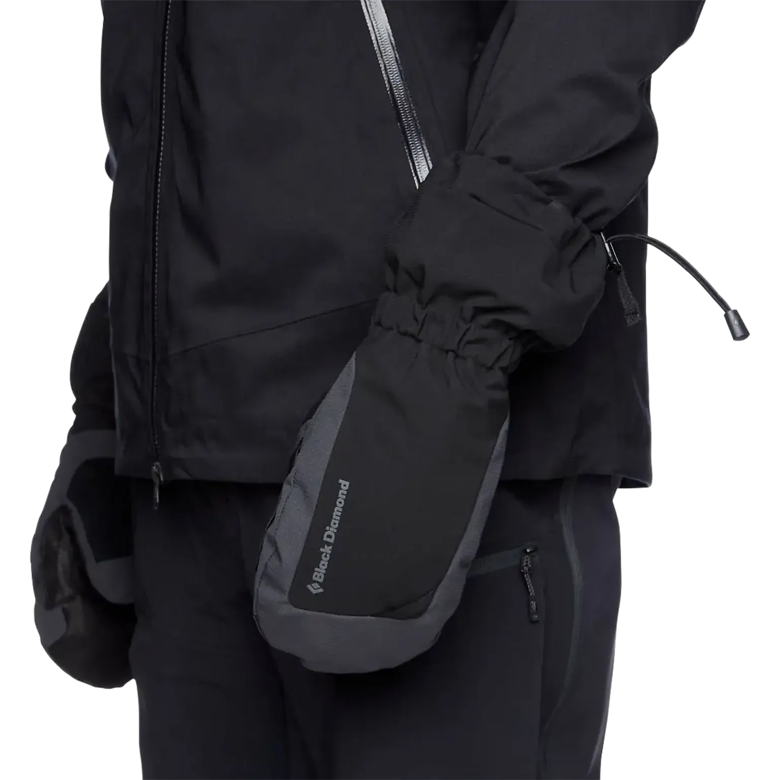 Glissade Mitts vantar - Black