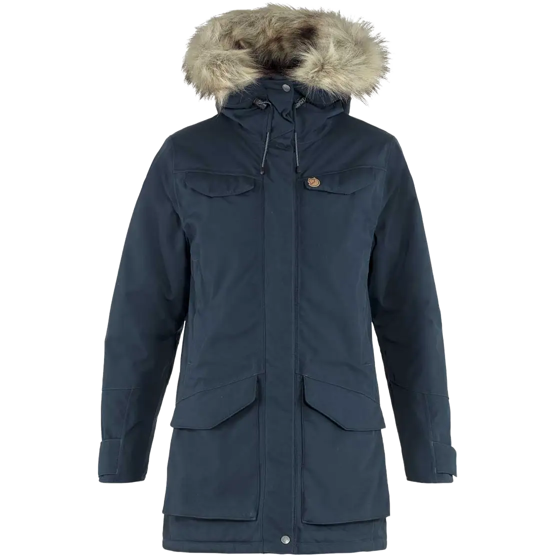 Nuuk Parka Women vinterjacka - Dark Navy-555