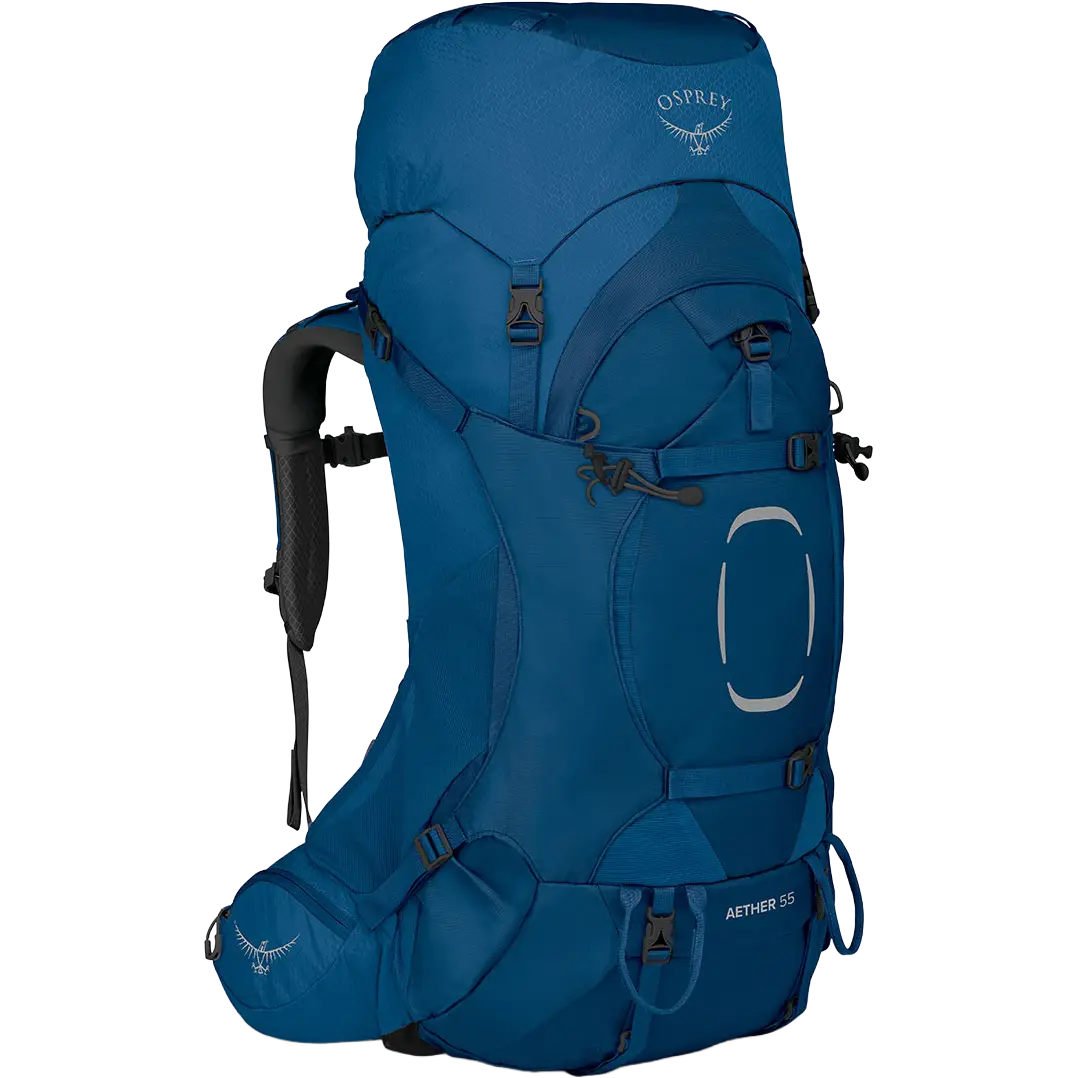 Aether 55 rygsæk - Deep Water Blue