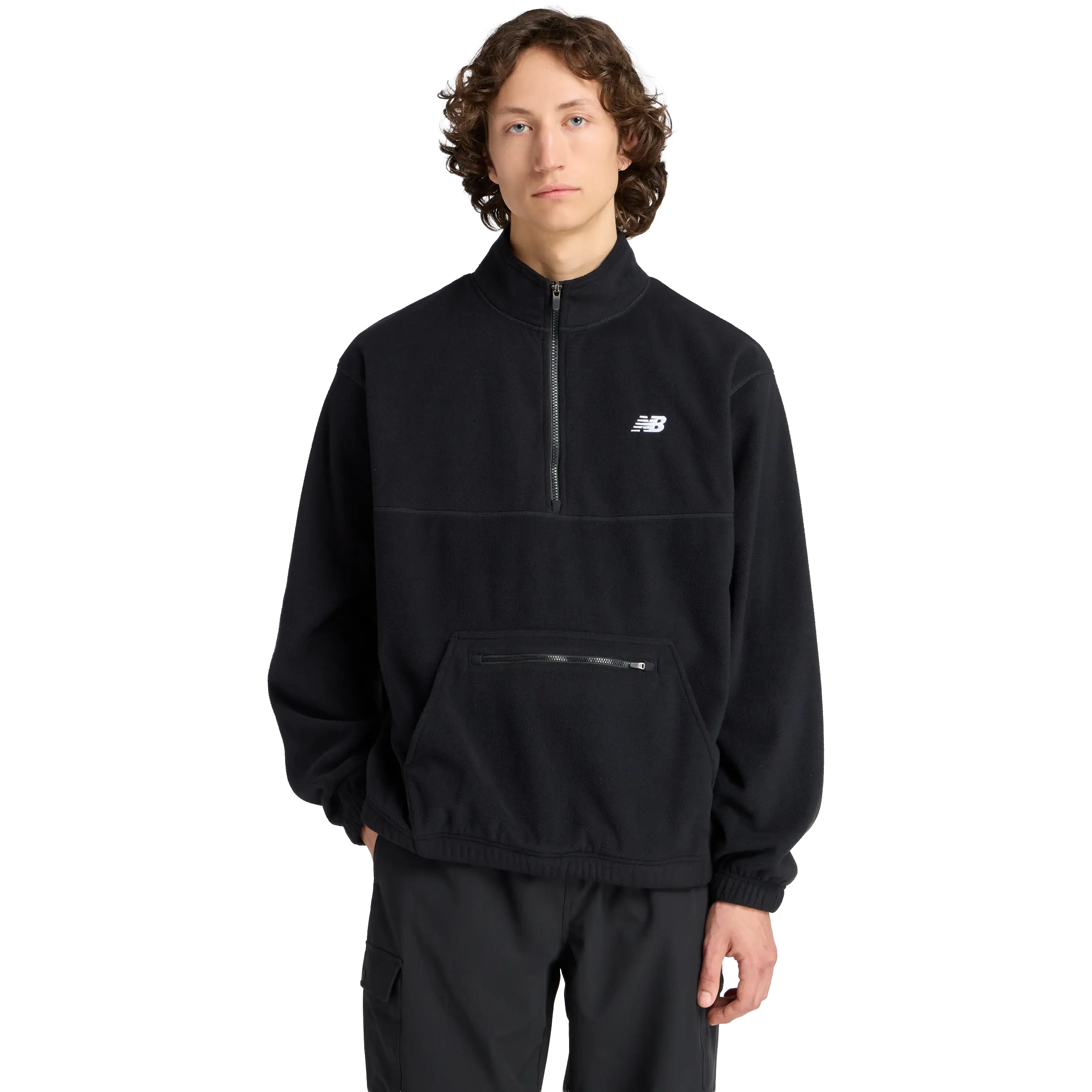 Sport Essentials Polar Fleece 1/2 Zip Me - Black