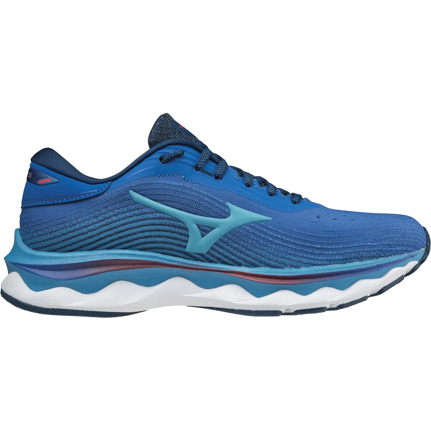 Wave Sky 5 Women Løbesko - 22-Imperial Blue/Scuba Blue/Ca