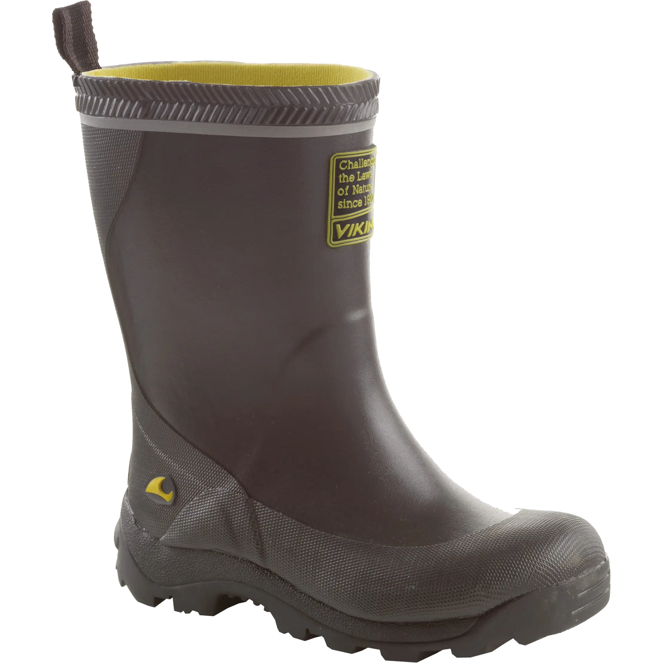 Storm Junior gummistøvle - Dark Grey/Multi 9150