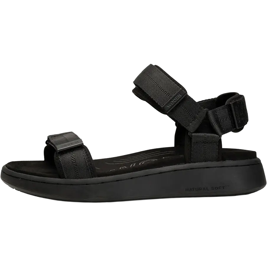 Line Sandal - Black/Black-021