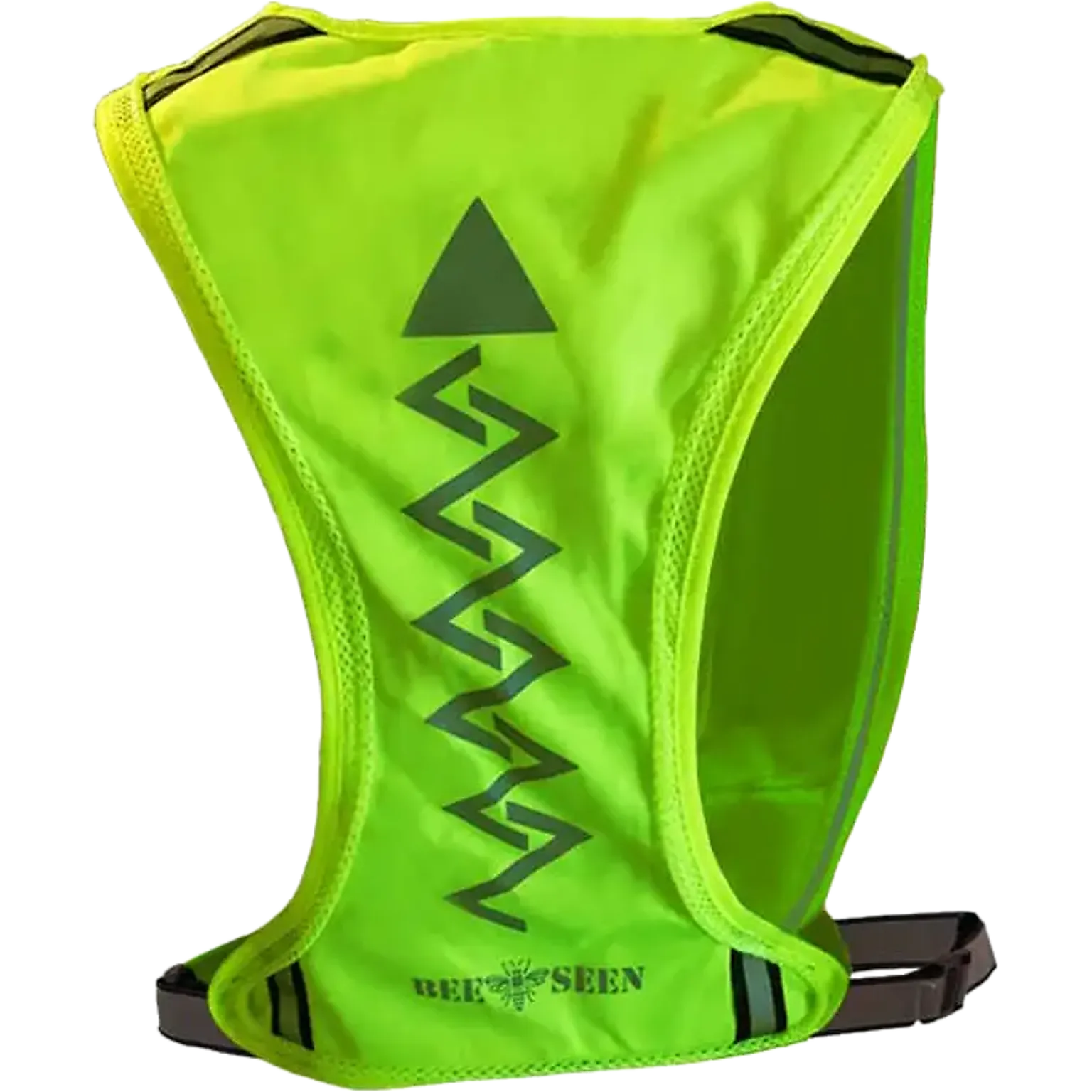 LED Vest m. USB - Lime