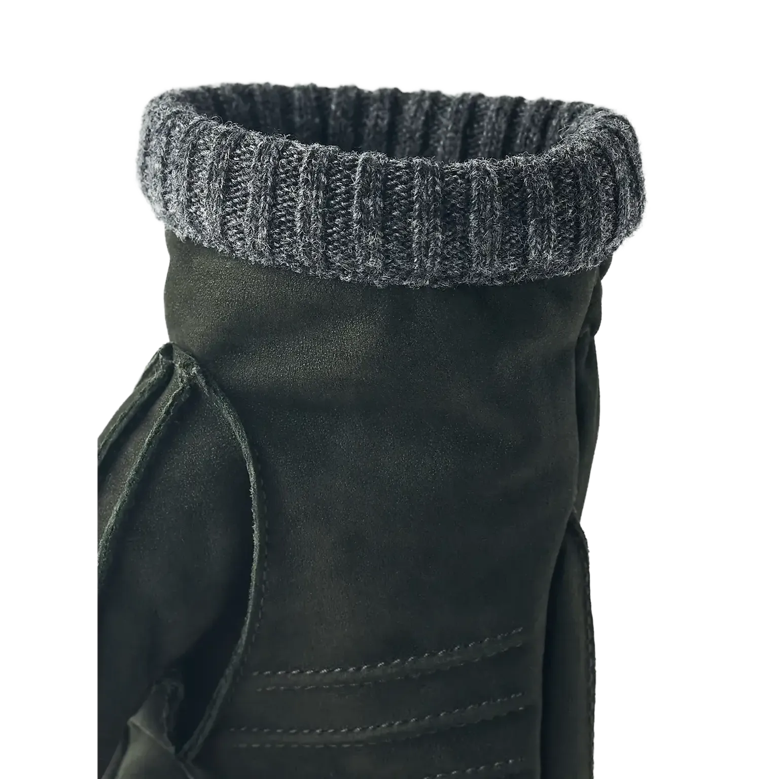 Joar Nubuck handskar - Dark Olive