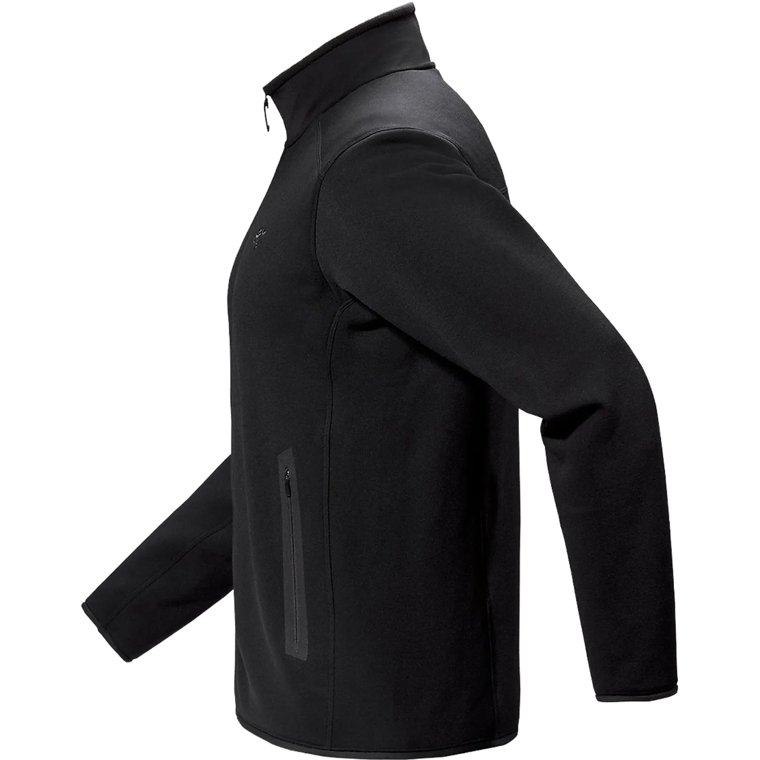 Kyanite Jacket Herr Fleecejacka - Black 002291