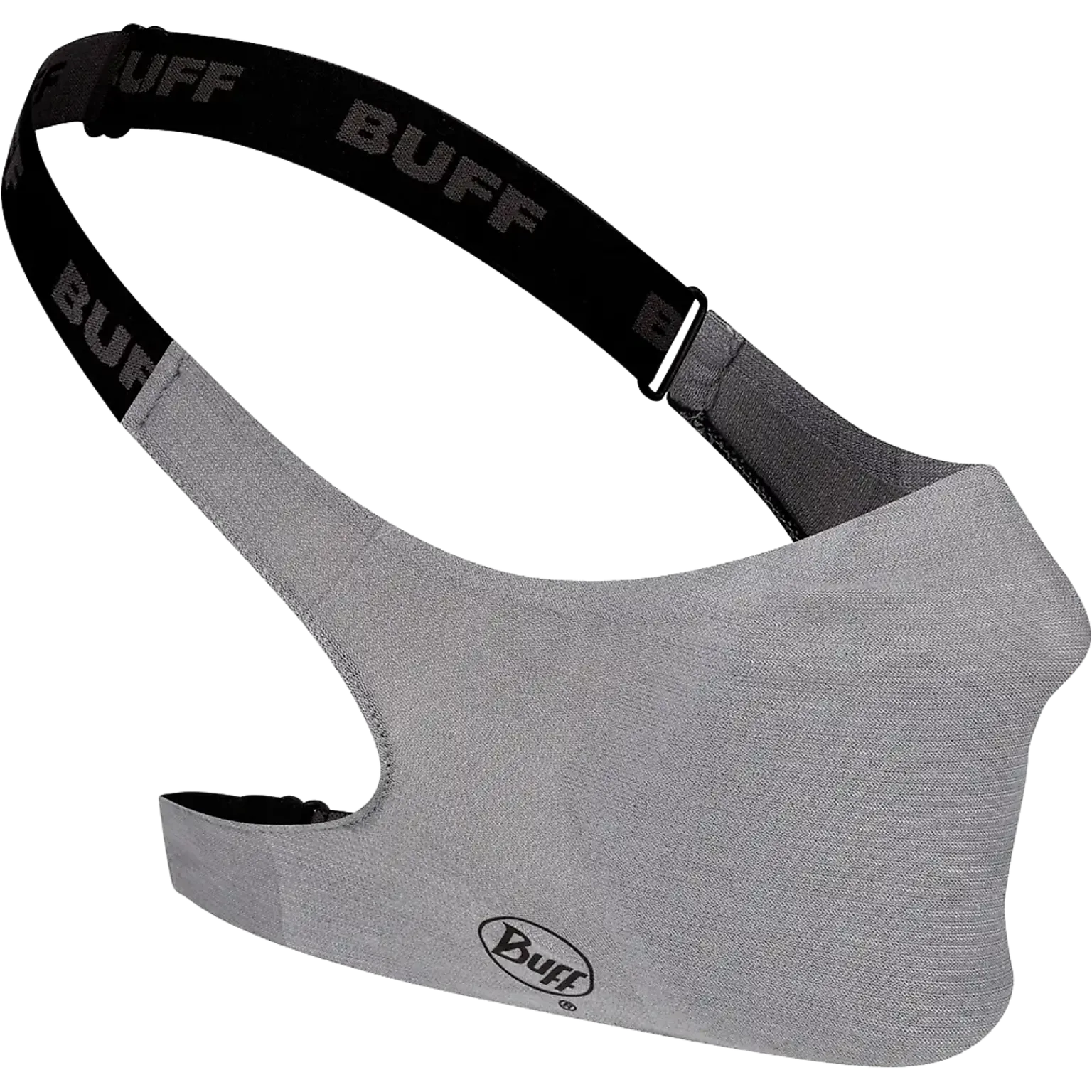 Buff Filter Mask mundbind - Solid Grey Sedona