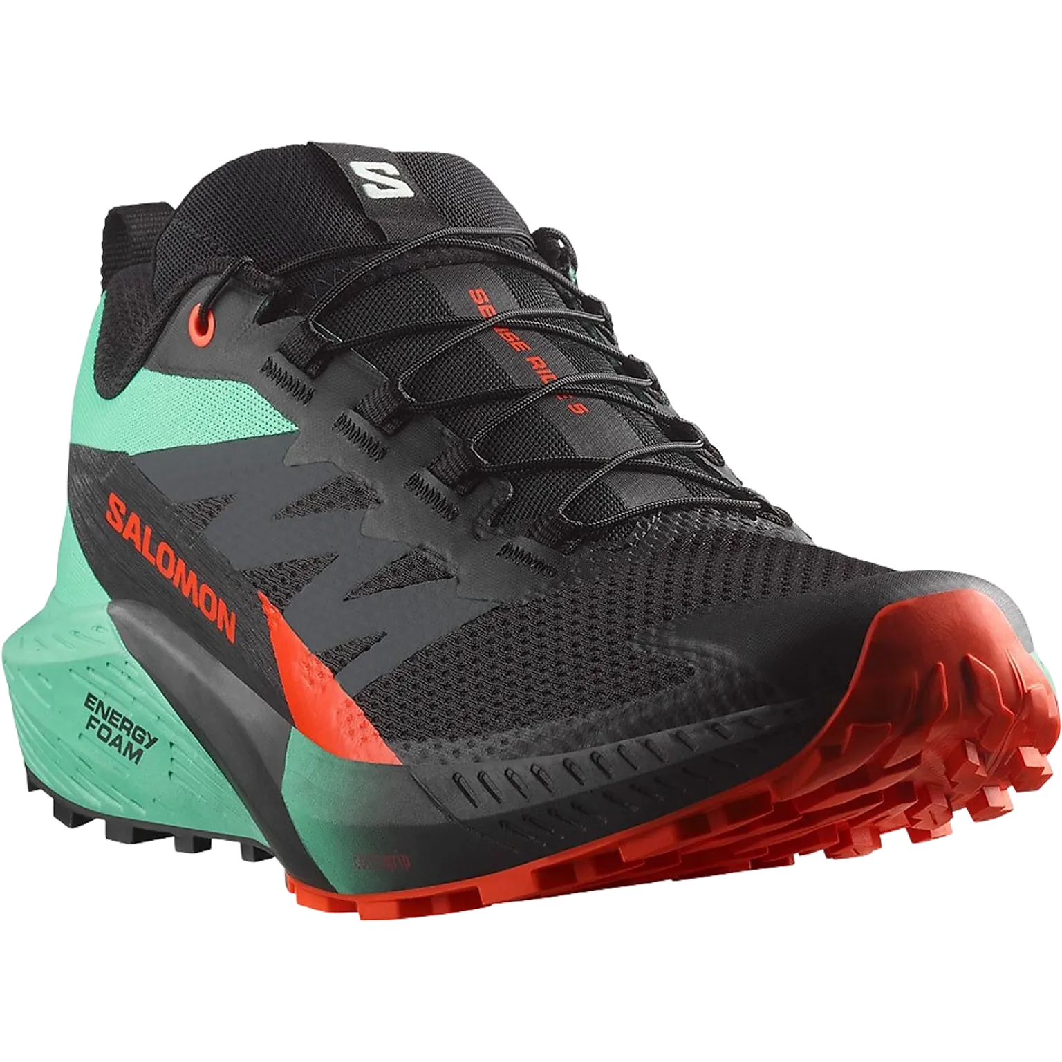 Sense Ride 5 Men löparskor - Black/Bay/Cherry Tomato