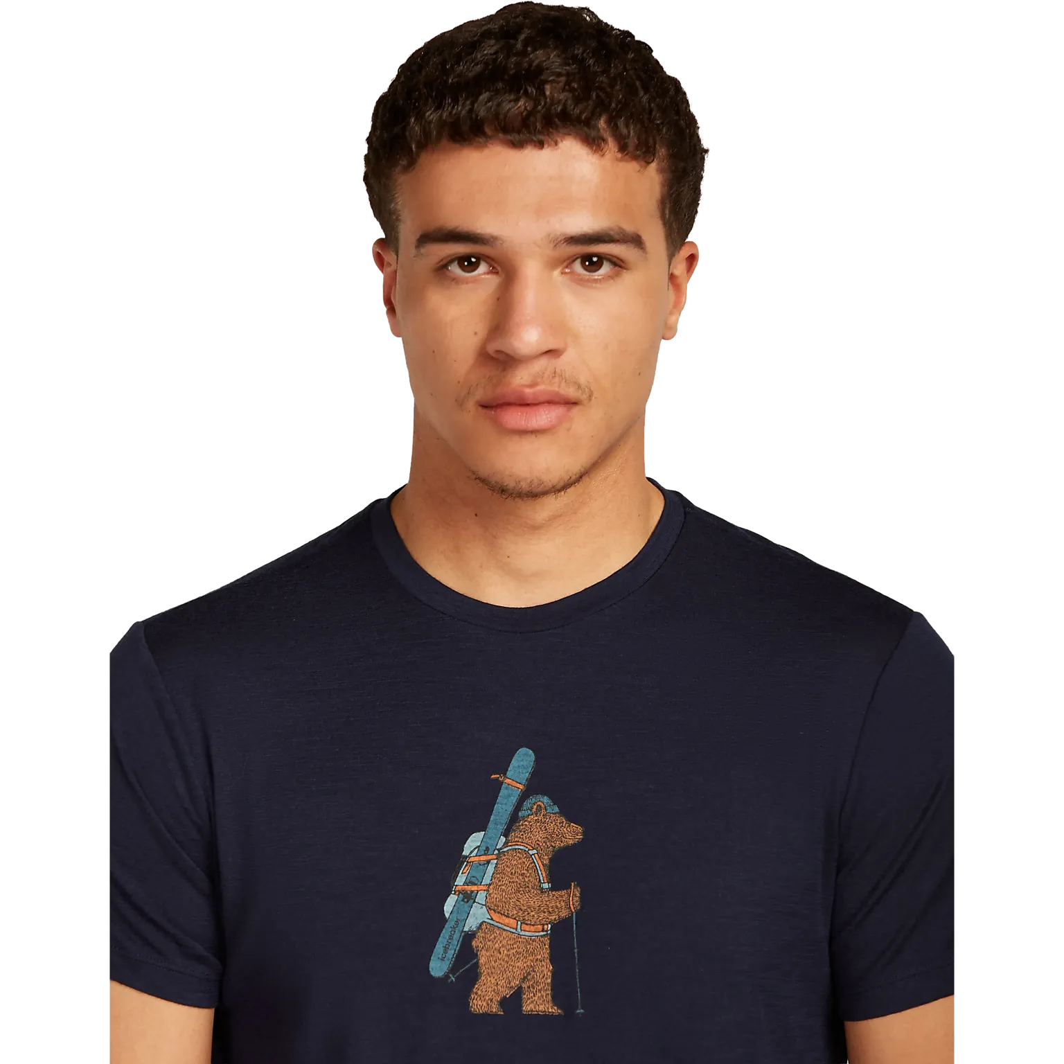 Tech Lite SS Bear Tour Tee Men - Midnight Navy