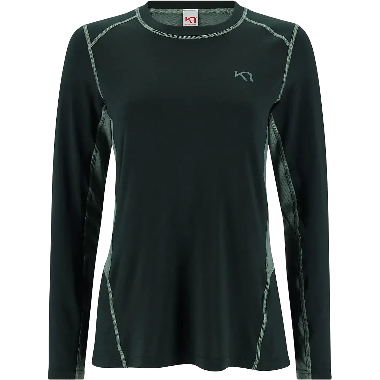 Sval Longsleeve Women løbebluse - Pine