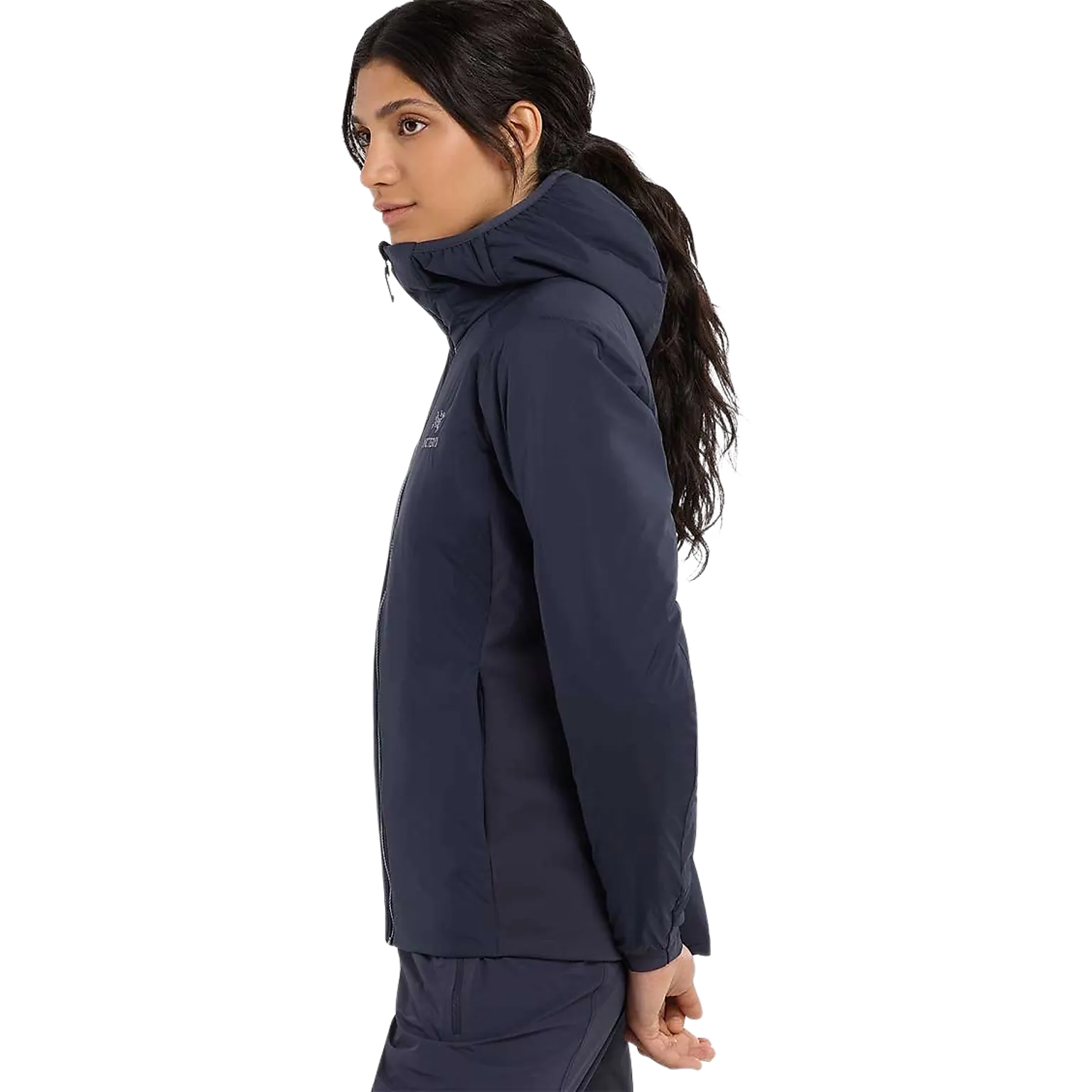 Atom LT Hoody Women Fiberjakke - Black Sapphire-24895