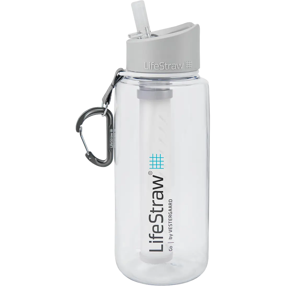 Lifestraw Go 1 liter - Clear vandflaske med filter