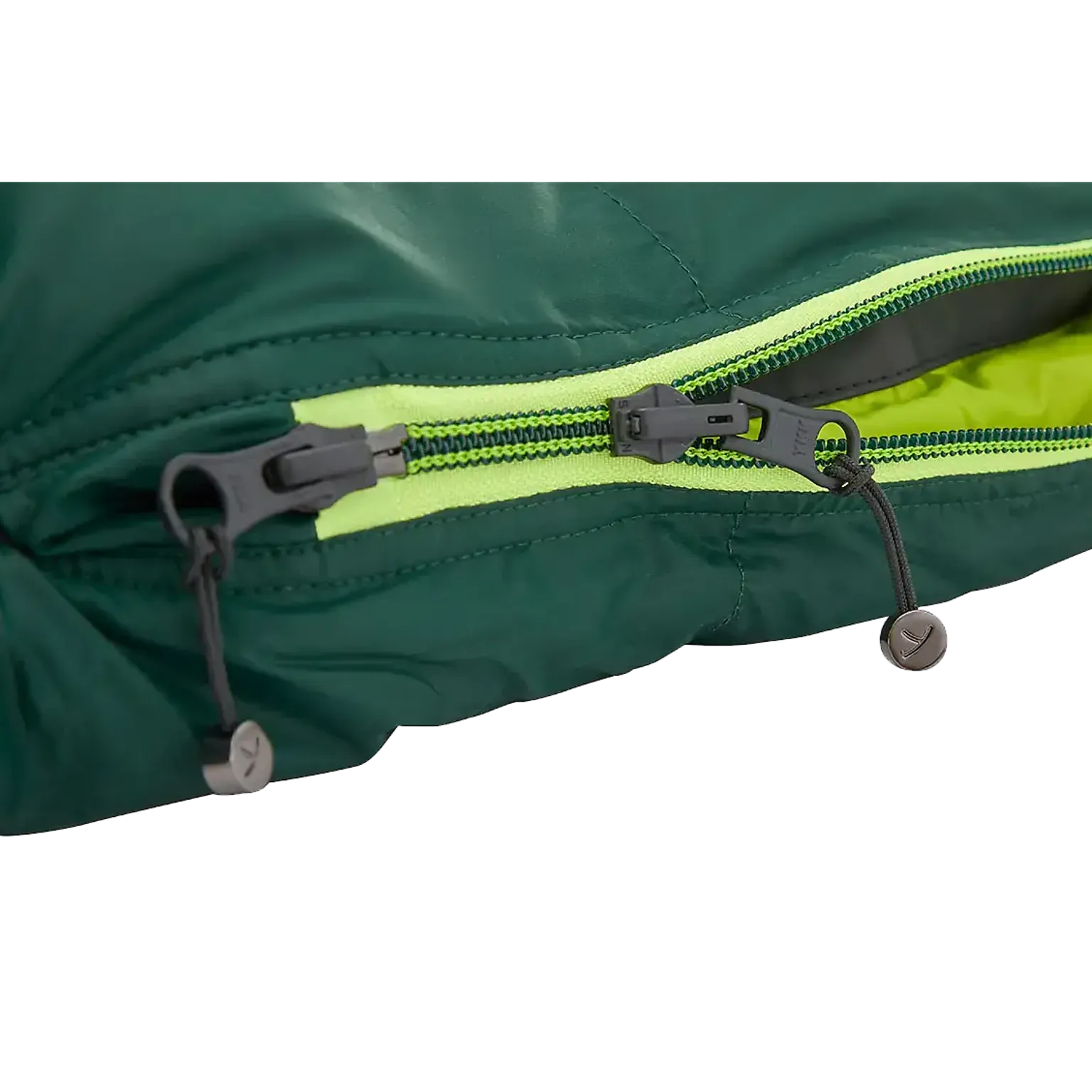 Tension Junior 130-160 cm børnesovepose - Scarab/Lime