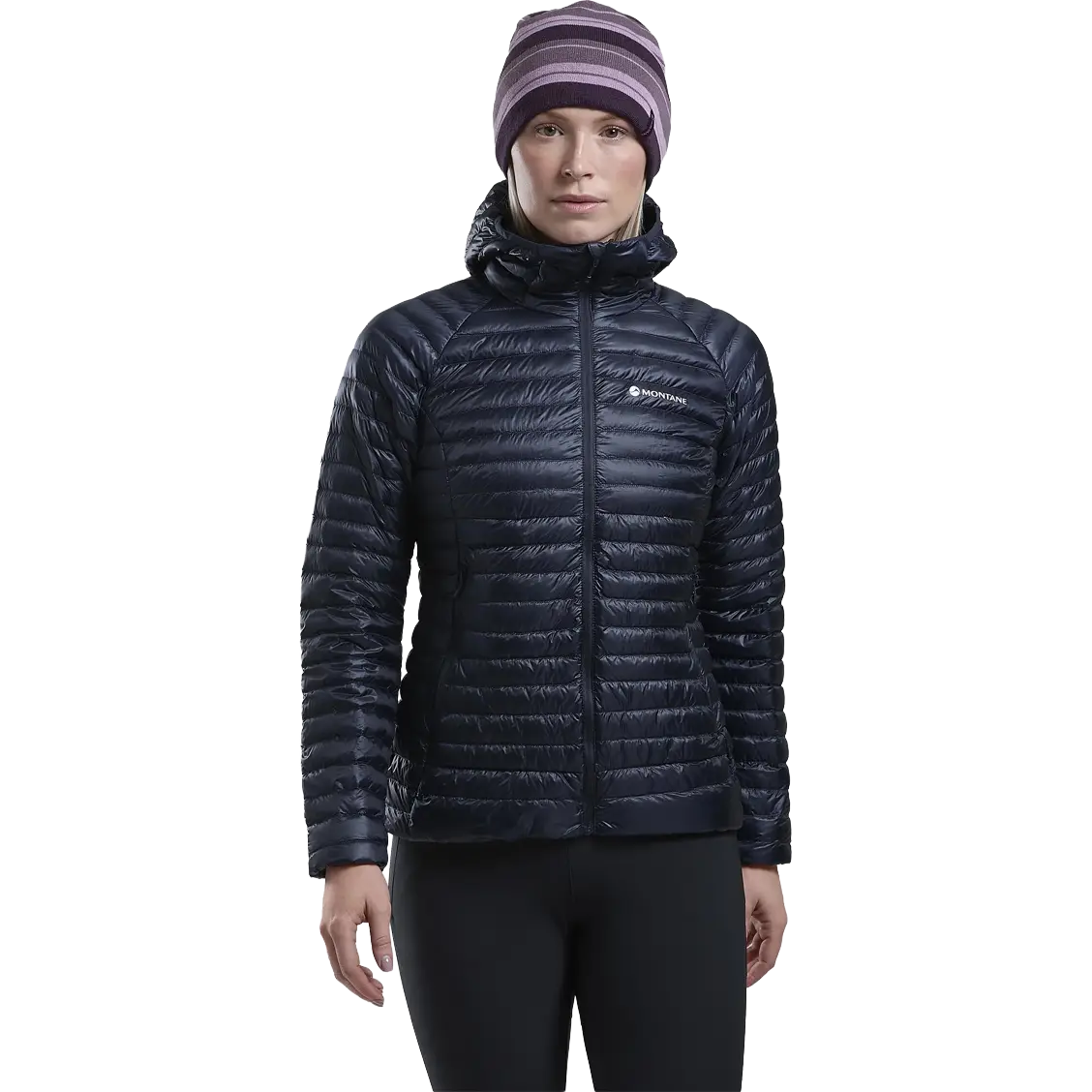 Alpine 850 Nano Down Jacket w. Hoodie Wo - Eclipse Blue