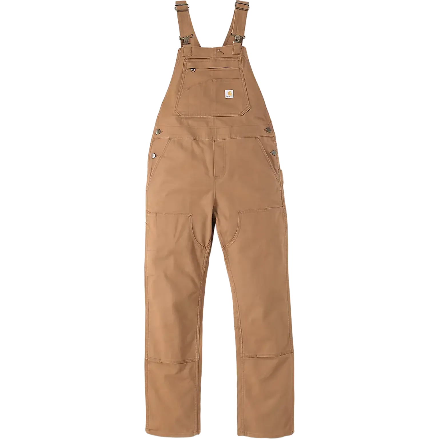 Loose Fit Denim Bib Overall Women - Carhartt Brown-211
