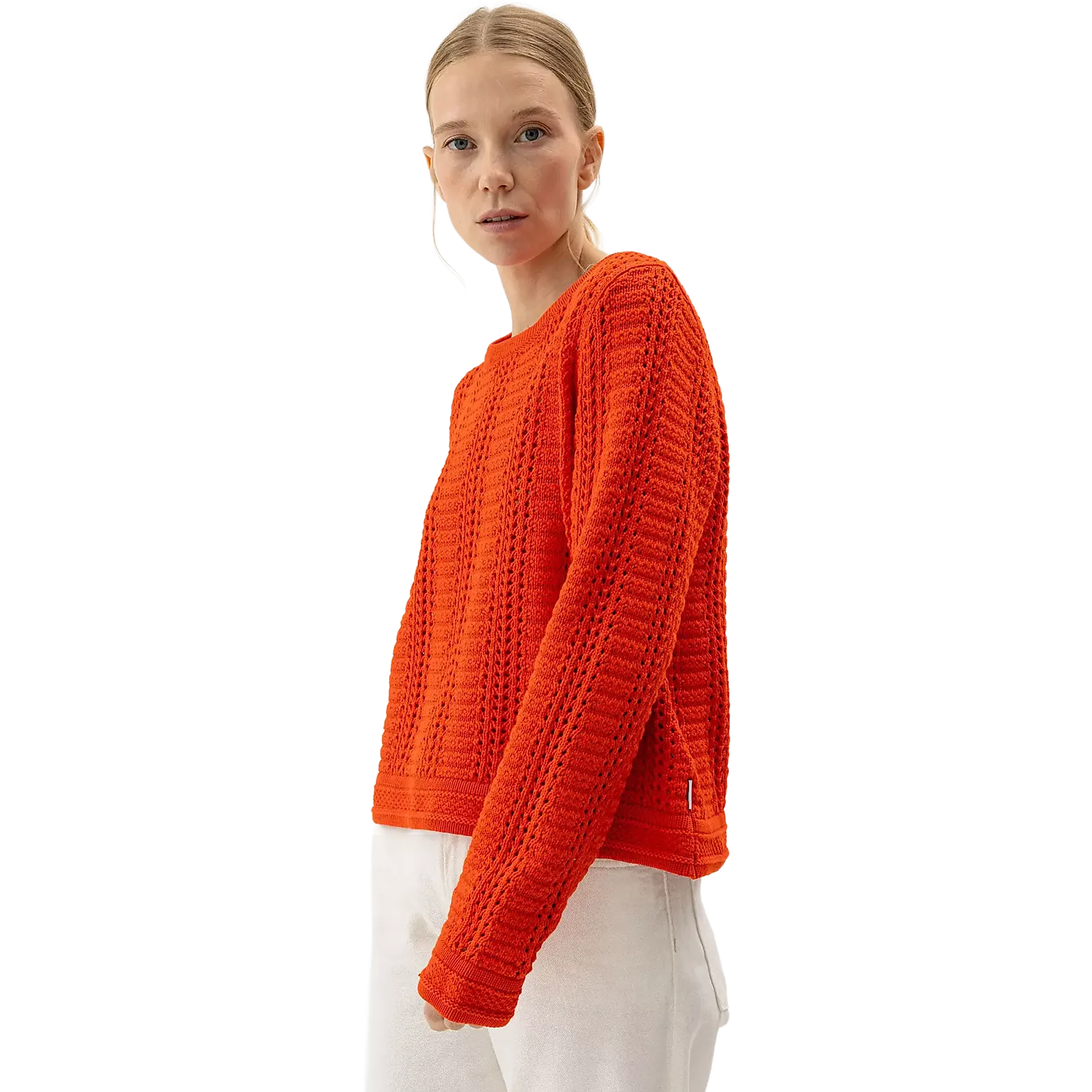 Heidi Crew Women - Bright Red