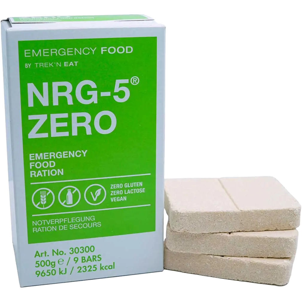 NRG-5 ZERO Emergency Food Ration-Glutenfree nödproviant