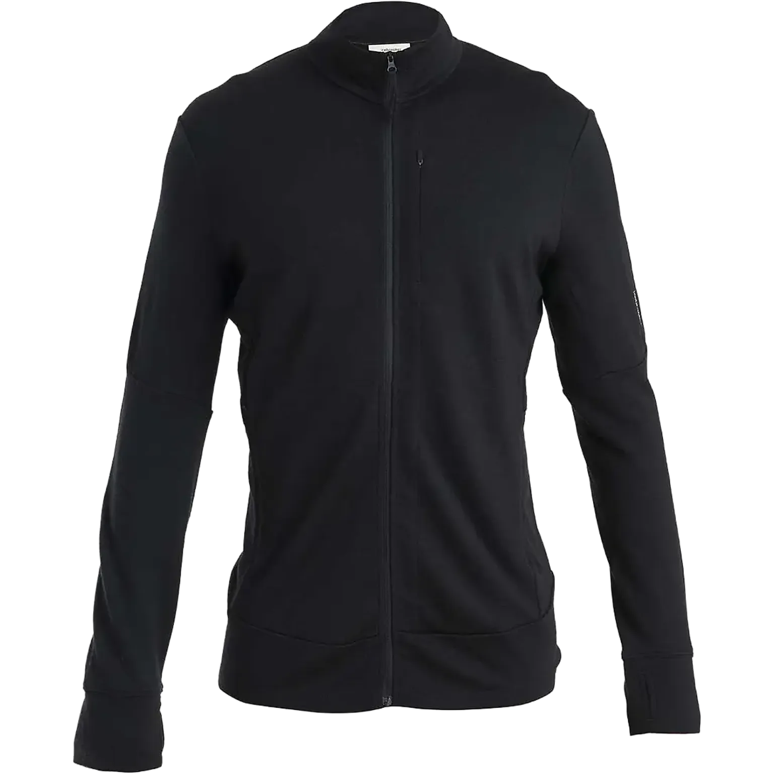 Quantum IV LS Zip Men ulltröja - Black-001