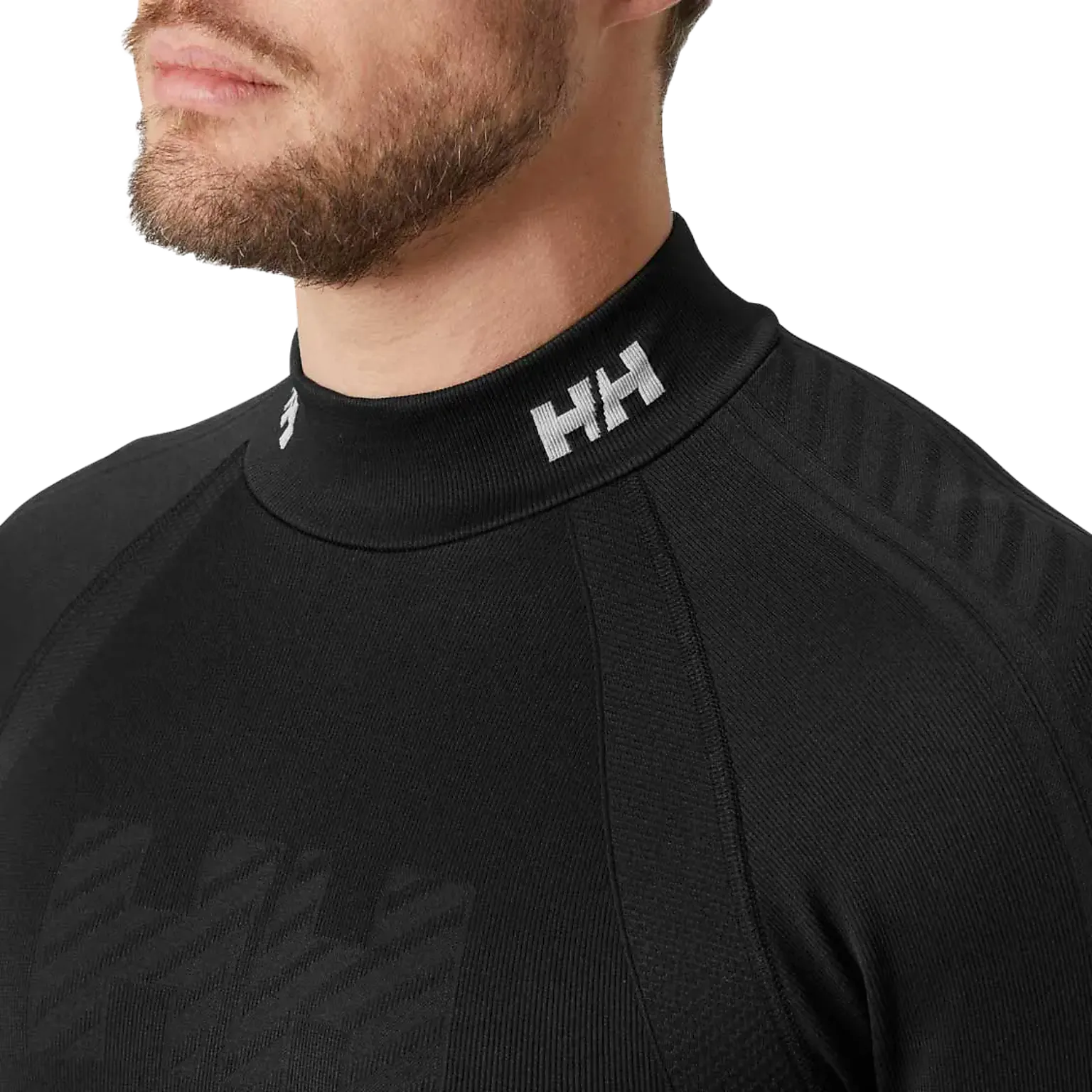 H1 Pro Seamless Graphene Top Men - Black-991