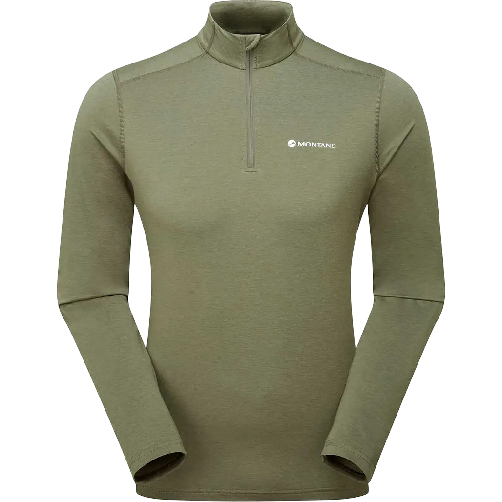Dart XT Zip Neck Men löpartröja - Caper-CAP