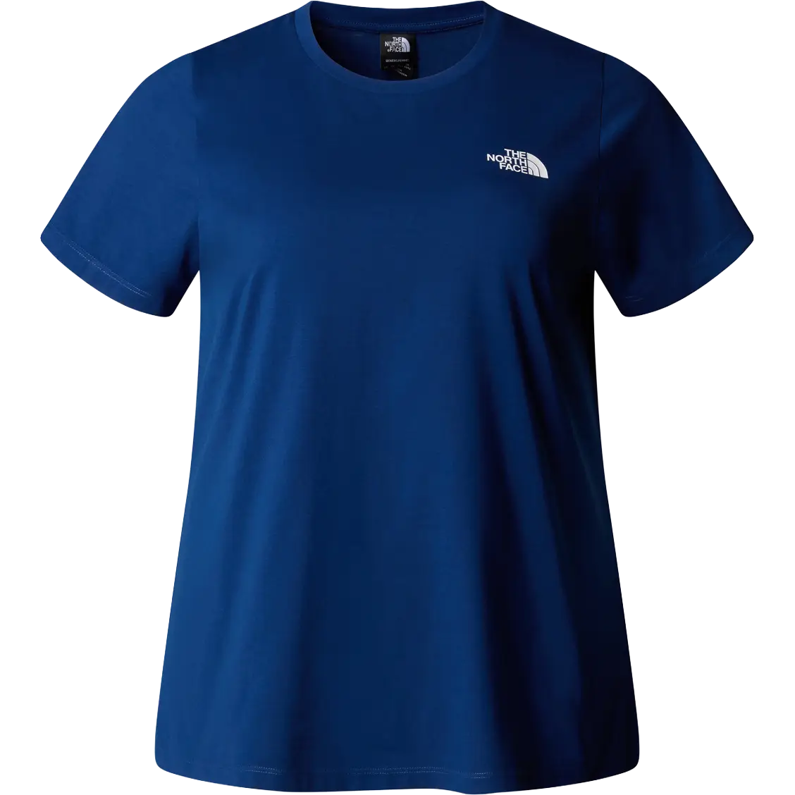 Simple Dome Plus Tee Women T-shirt - Estate Blue-D1R